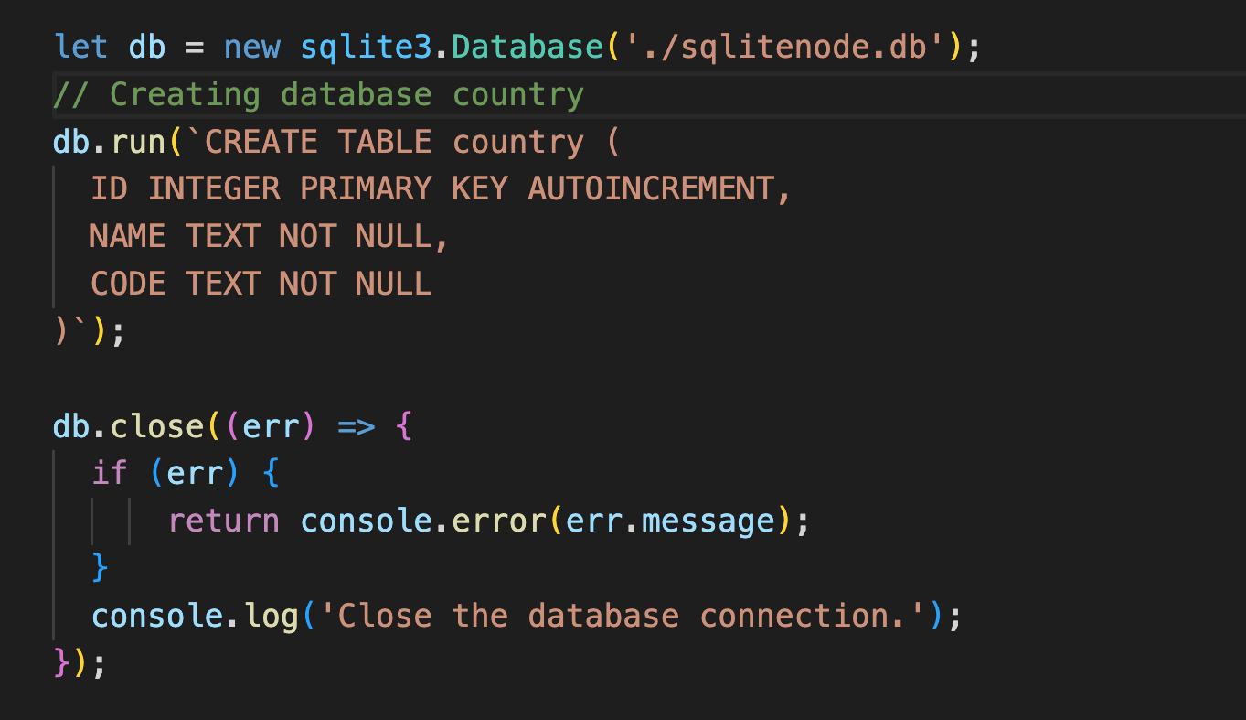 Getting Started with SQLite Using Node.js Getting Started with SQLite Using Node.js